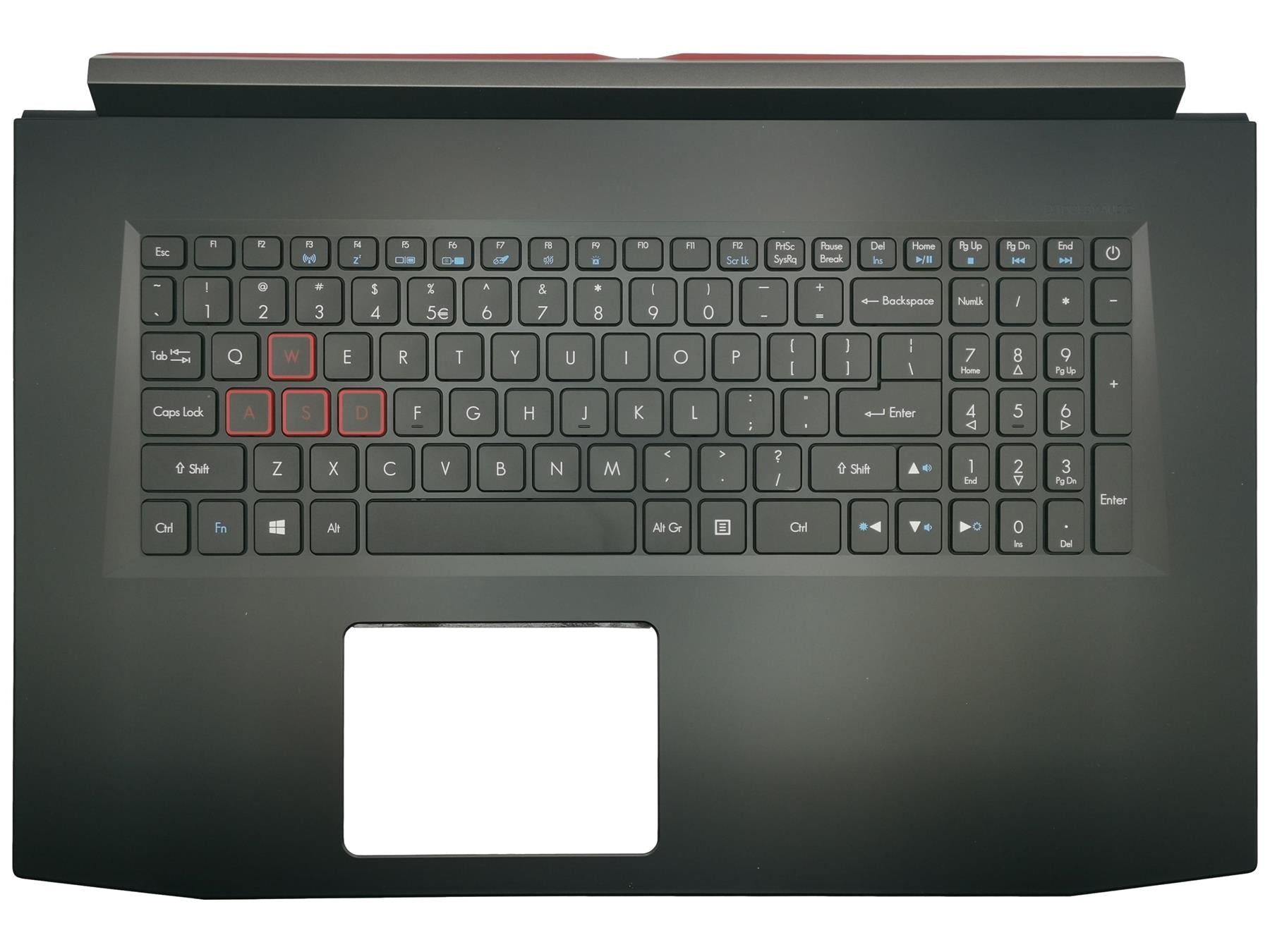 Acer Predator Helios PH317-51 Palmrest Cover Keyboard Black Backlit 6B ...